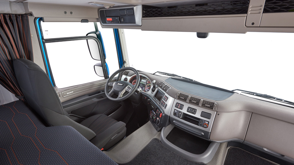 Interior do DAF CF - DAF Trucks Portugal